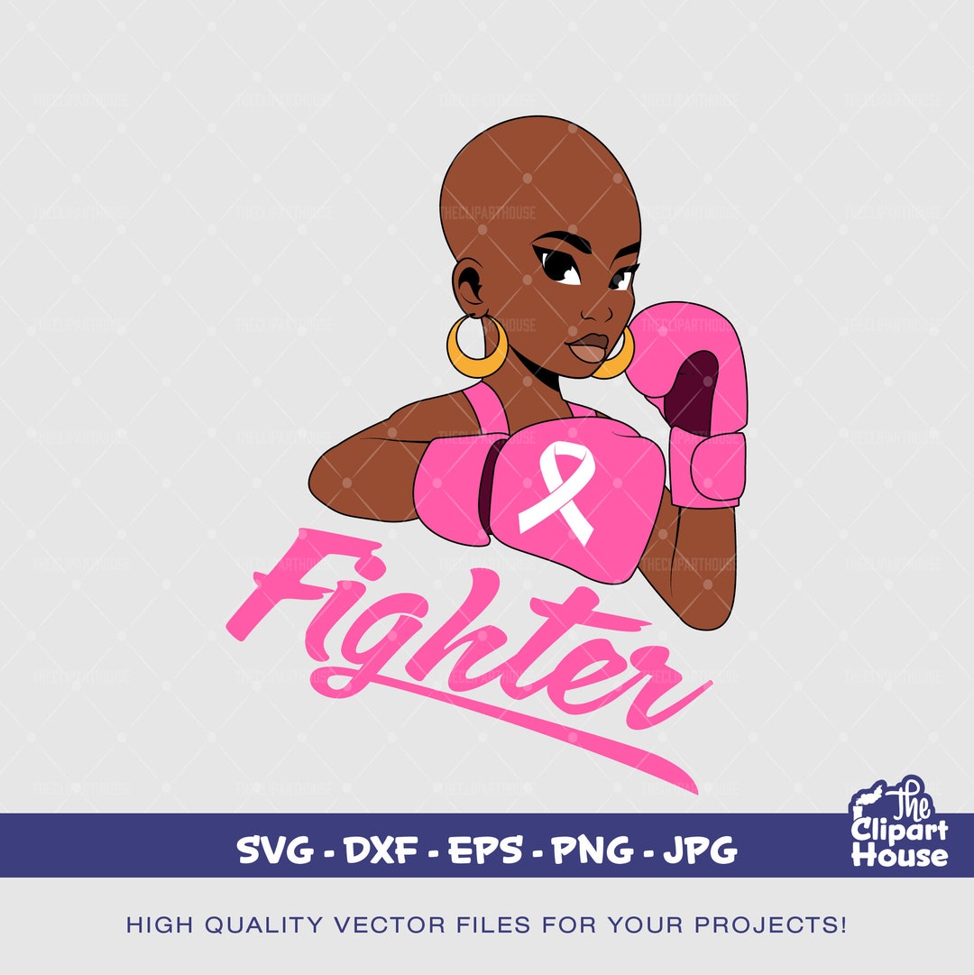 Breast Cancer Fighter Text 2, Cancer Research, Women Svg, We Can Do It ...