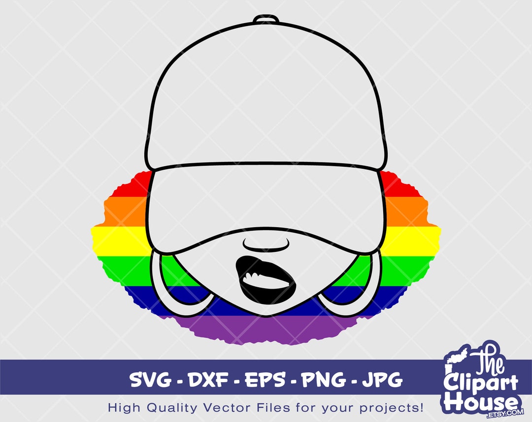 LGBT Smirk | Digital SVG - DXF - Eps - Png - Jpg | Instant Download ...