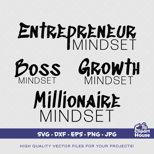 Growth Mindset Svg - Etsy