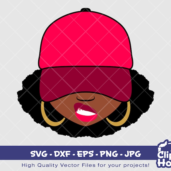 Black Lady Svg Etsy