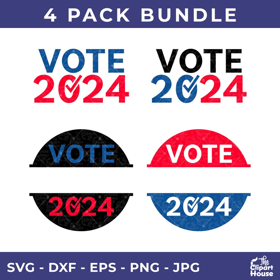 Vote 2024, Scrapbook, Independence Day Svg, Text Svg, Silhouette ...