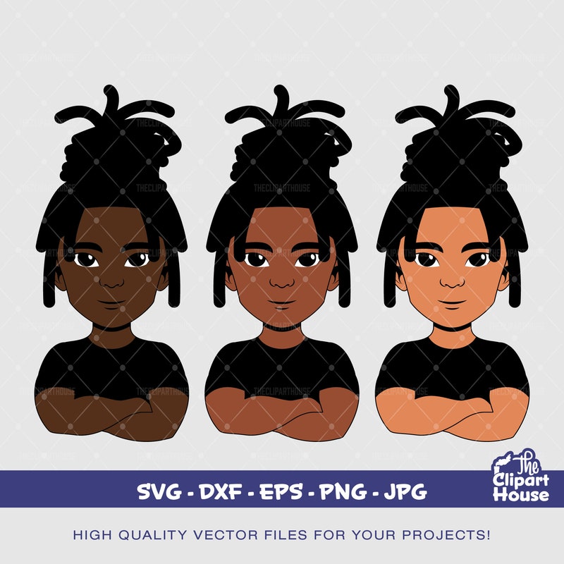 Dreads Svg - Etsy