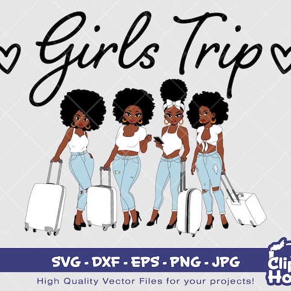 Girls Trip Svg - Etsy
