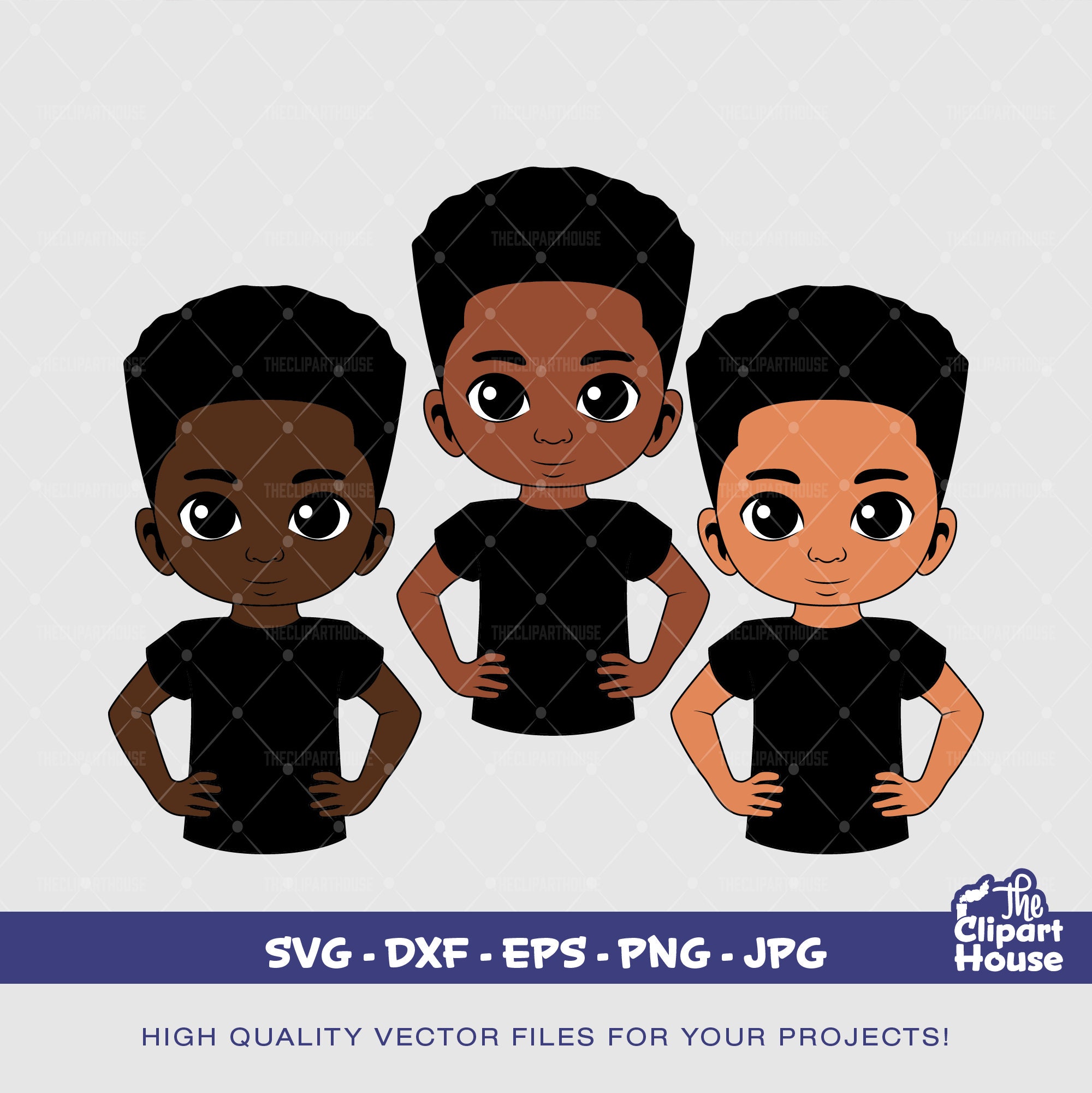 Black Boy Hip Pose African American Svg Black Kid Svg Afro - Etsy UK