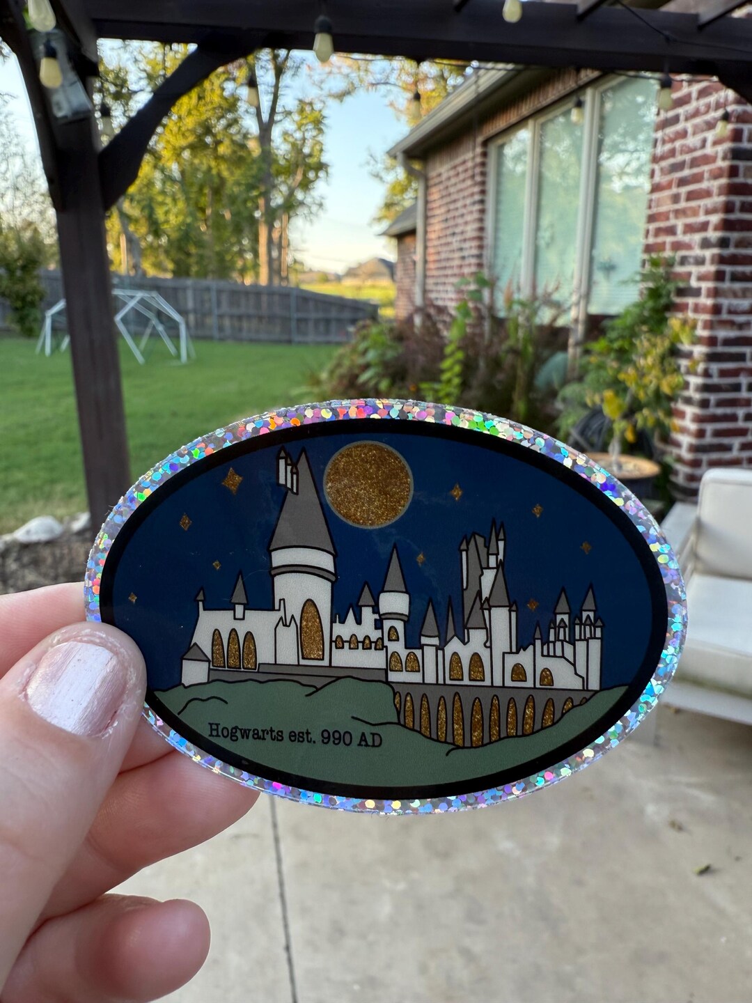 Hogwarts Castle Sticker / Inspirational Vinyl Matte Sticker / Laptops ...