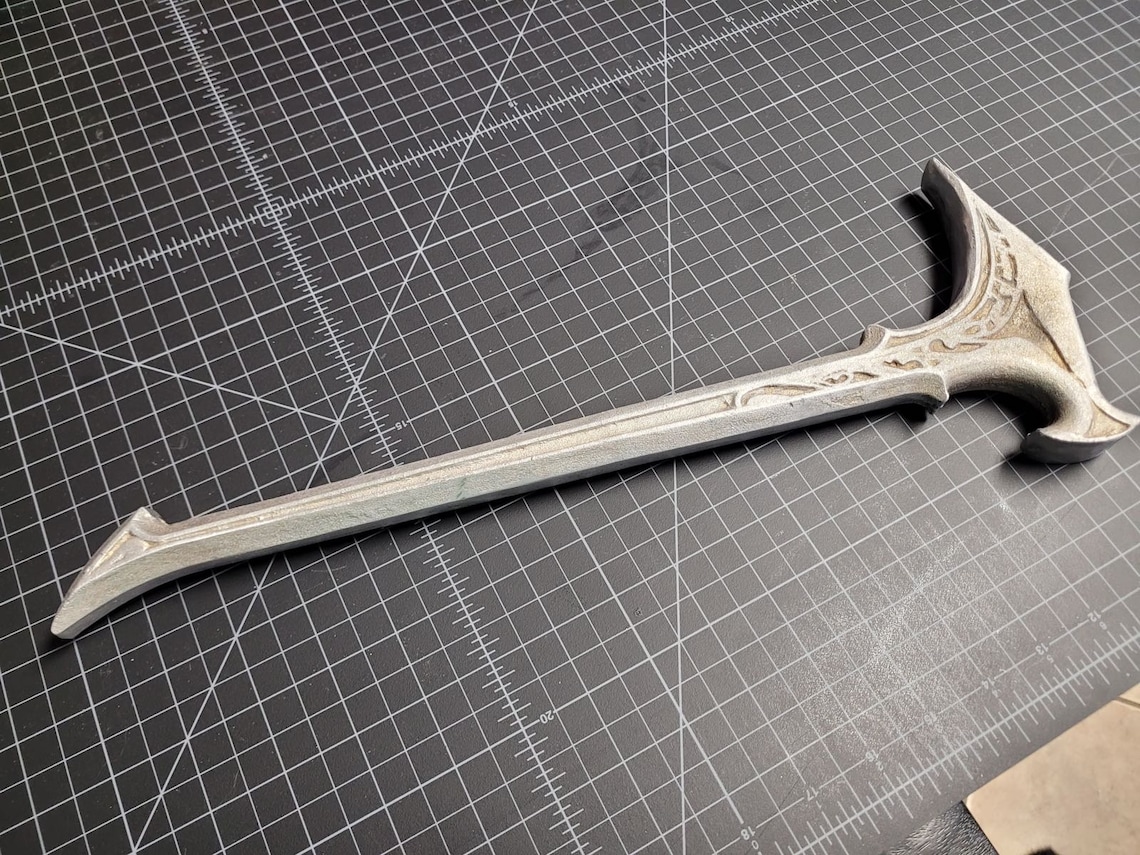 Celebrimbor's Hammer cast Metal Mithril Lord of the Rings Shadow of ...