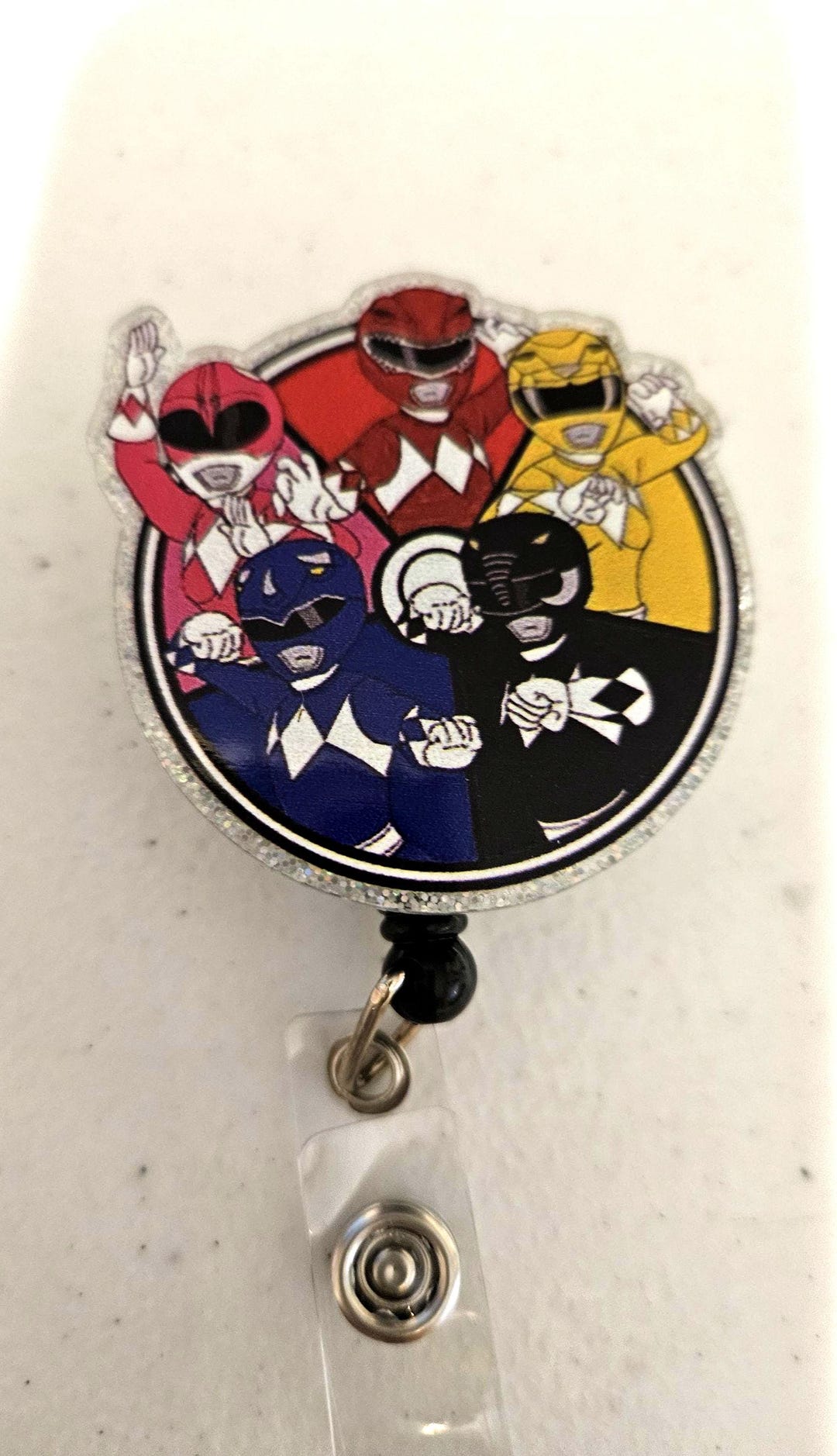 Power Rangers Badge Reel - Etsy