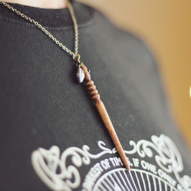 Magic Wand Necklace - Etsy