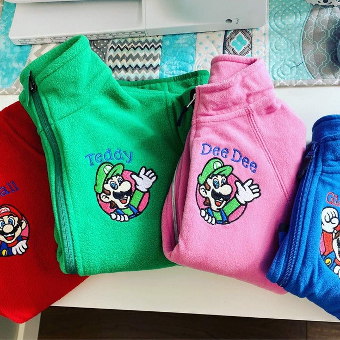 Luigi Embroidery Design #3 - 4 SIZES - Etsy