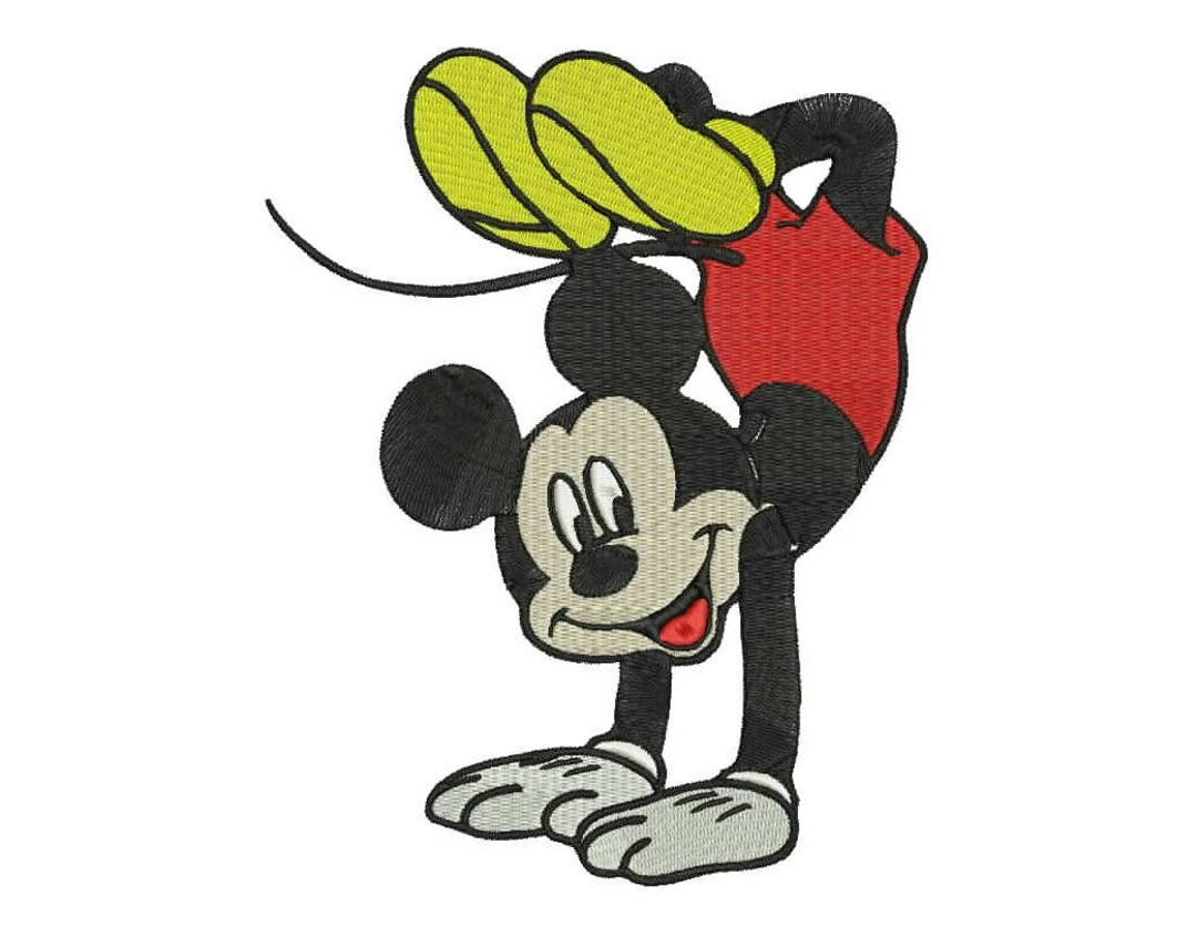 Little Mouse Acrobat Embroidery Design - 4 Sizes and 6 Shapes - Etsy