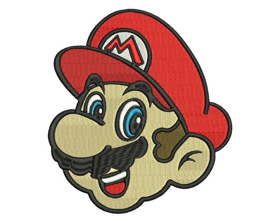 Super Mario Embroidery Design 4 Sizes and 8 Formats | Etsy