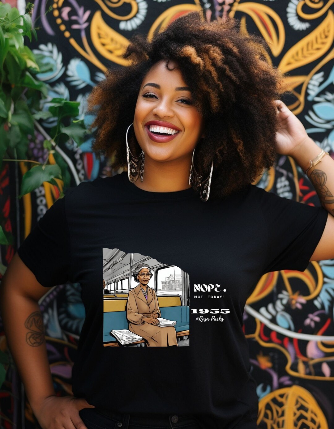Rosa Parks Apparel Black History Month Shirt, Black Women T-shirt for ...