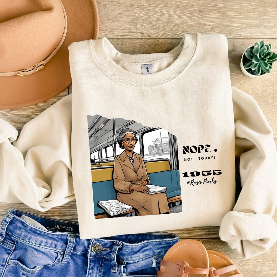 Rosa Parks Apparel Black History Month Shirt, Black Women Sweatshirt ...