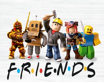 Roblox Friends Png | Etsy
