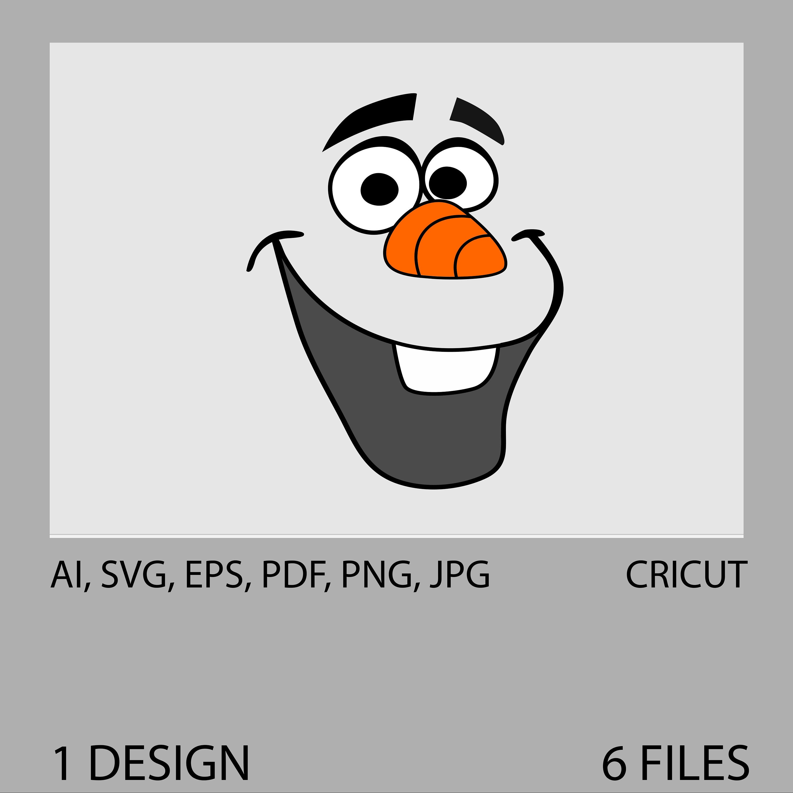 Disney Olaf SVG Frozen Clipart Olaf Bundle Olaf PNG Olaf | Etsy