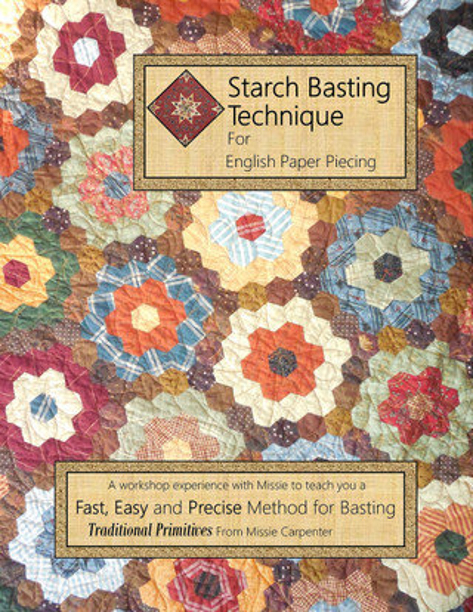 Starch Basting Technique for English Paper Piecing Book - Etsy