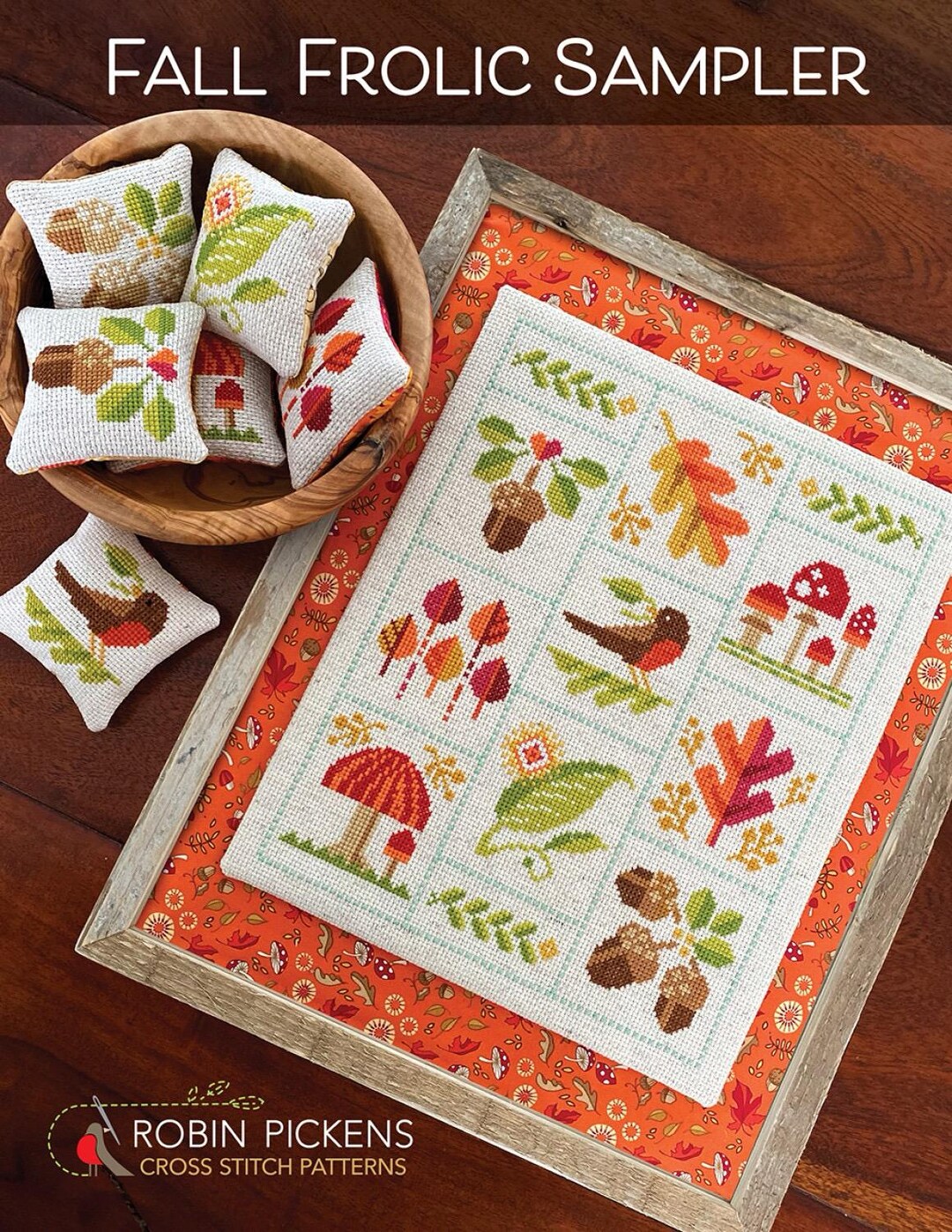 Fall Frolic Sampler Pattern - Etsy