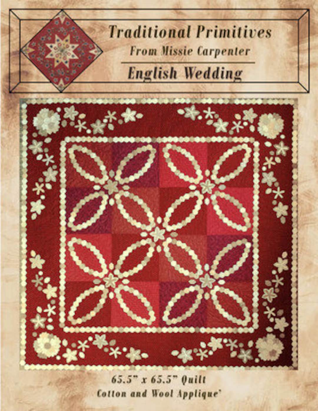 English Wedding EPP Quilt Pattern - Etsy