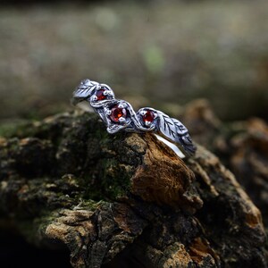 Unique Tree Branch Ring Set, Nature Engagement Ring Set, Fantasy ...