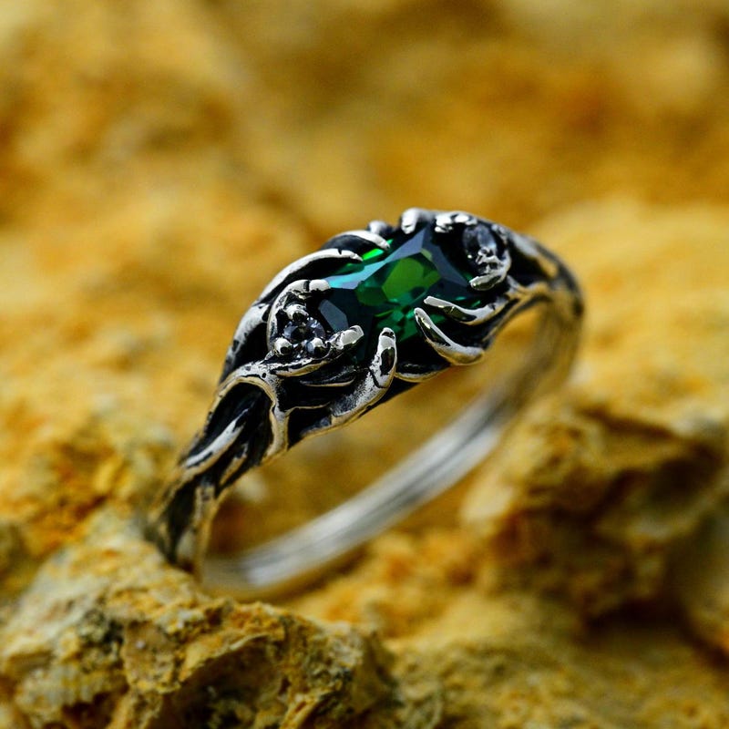Tree Wedding Ring - Etsy