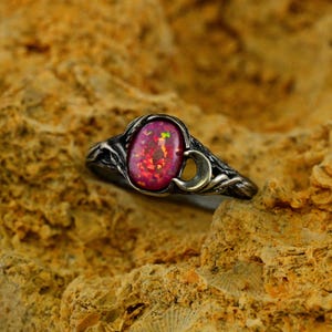 Ethereal Mystical Fairy Engagement Ring With Unique Design for Women ...