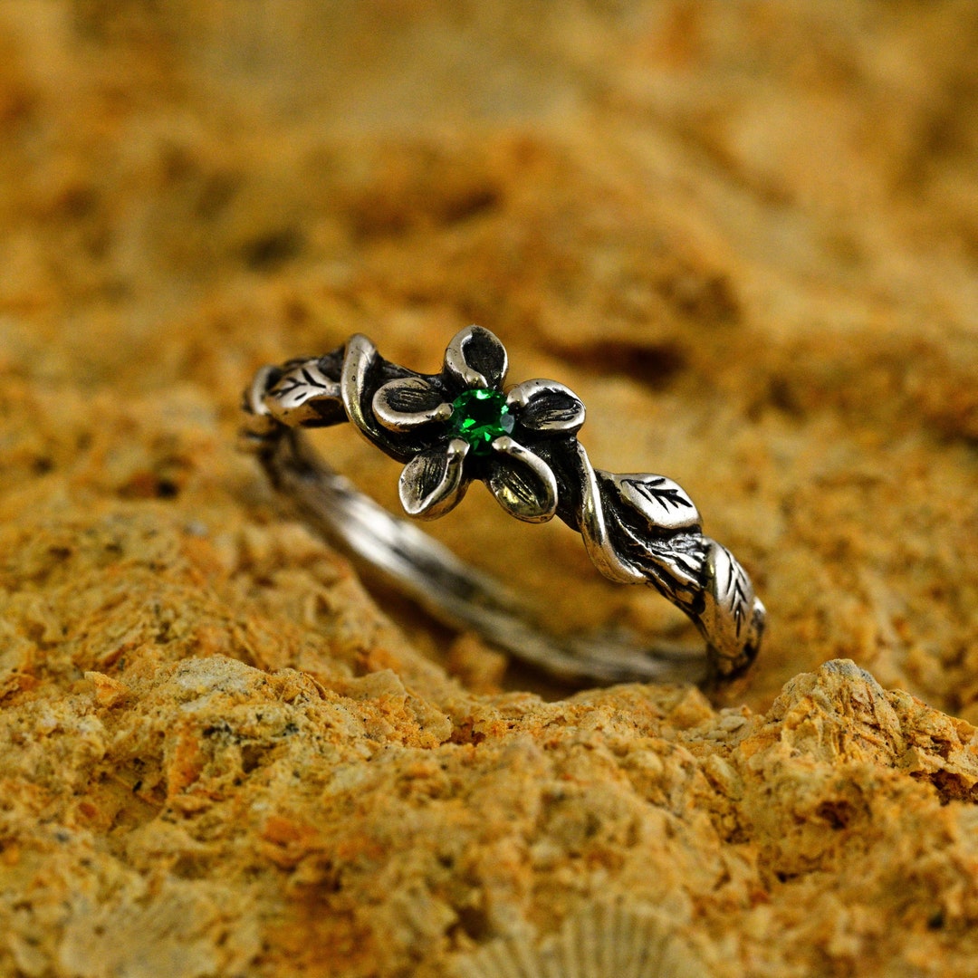 Ethereal Fairy Witchy Wedding Band Women, Fantasy Forest Magic ...