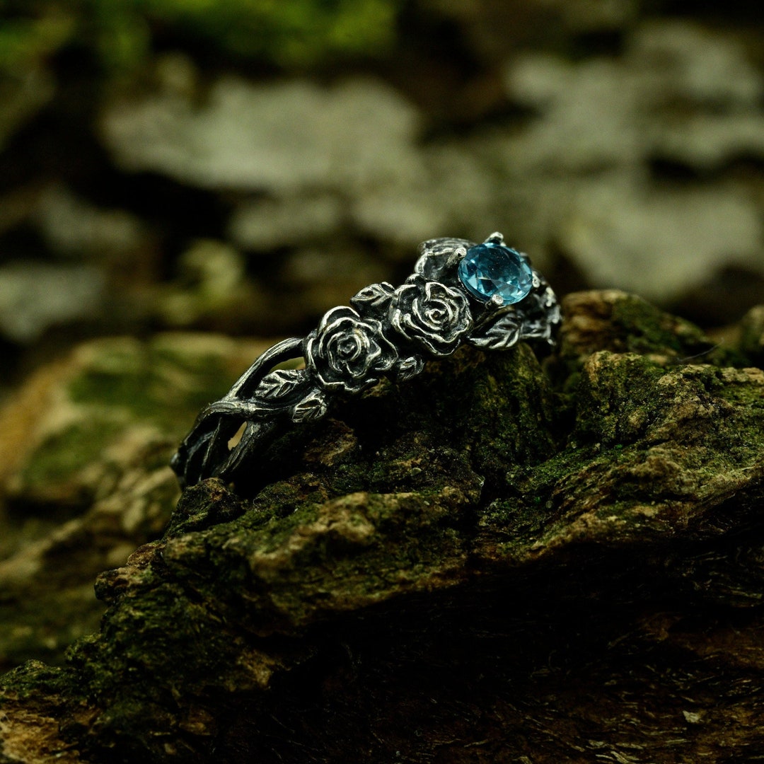 Ethereal Mystical Fairy Engagement Ring With Unique Design for - Etsy