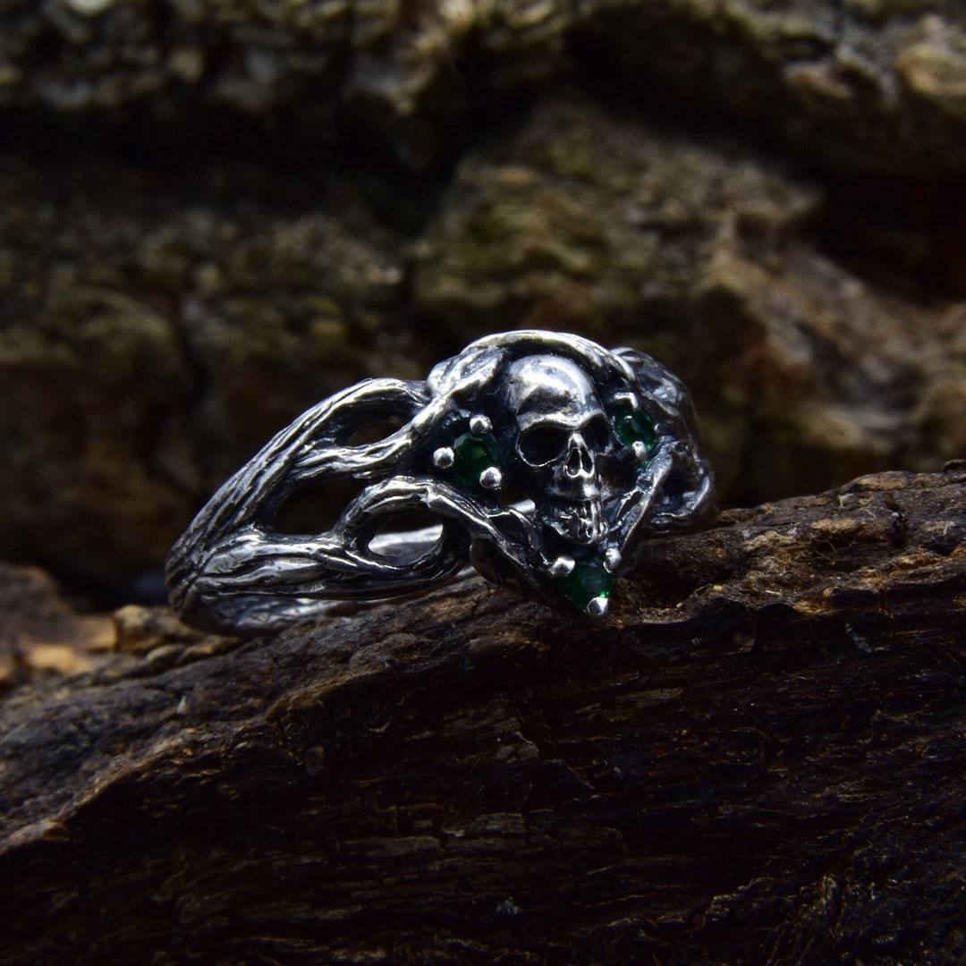 Fantasy Medieval Engagement Ring, Vintage Gothic Victorian Wedding Ring ...