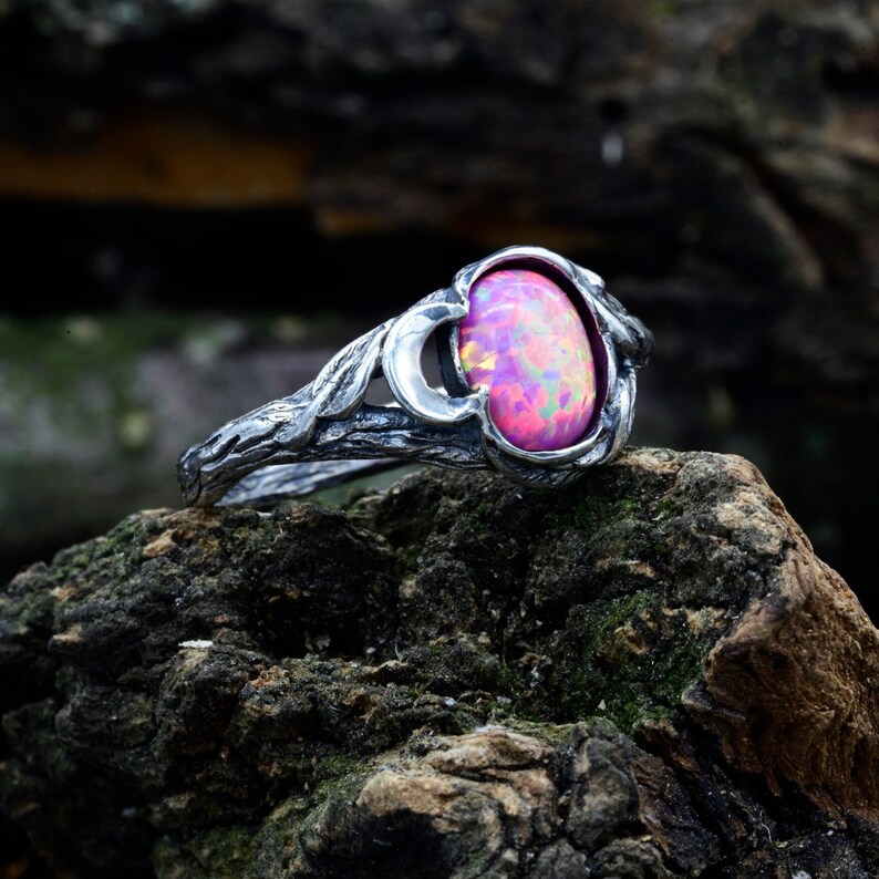 Ethereal Mystical Fairy Engagement Ring With Unique Design for - Etsy