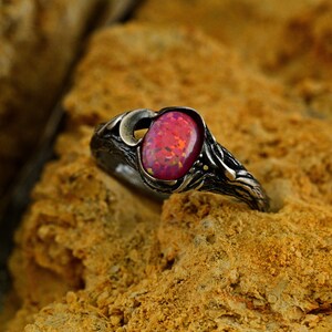 Ethereal Mystical Fairy Engagement Ring With Unique Design for Women ...