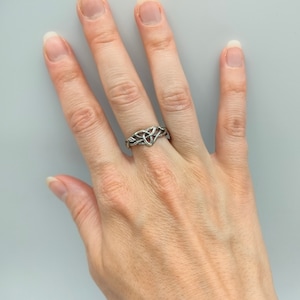 Fantasy Braided Tree Engagement Ring With Knot Twig Leaf, Unusual Women ...