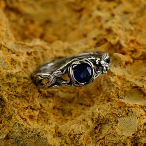 Dark Fairytale Inspired Engagement Ring, Vintage Fantasy Magic Wedding ...