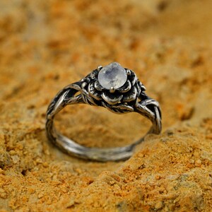 Ethereal Mystical Fairy Engagement Ring With Dainty Tree Branch and ...