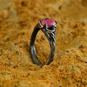 Ethereal Mystical Fairy Engagement Ring With Unique Design for Women ...