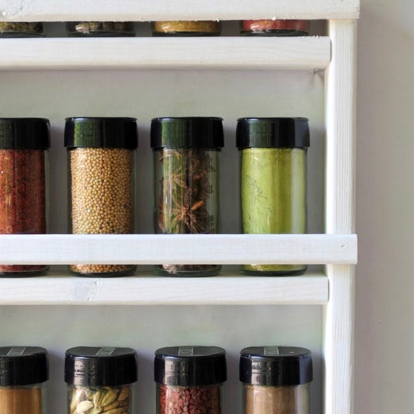 Wall Spice Rack - Etsy