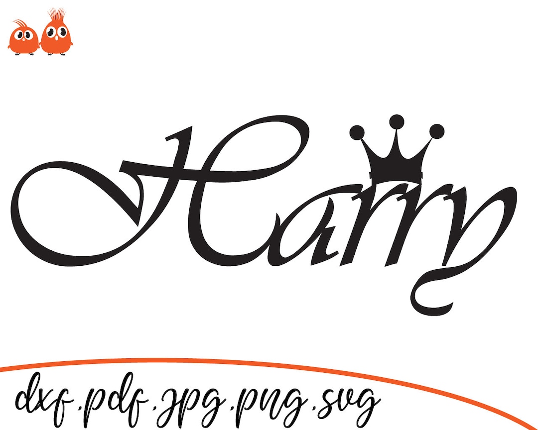 Harry, Beautiful Baby Names, SVG Cut File, Cut Files Beautiful Baby ...