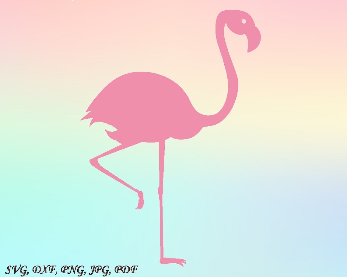 Flamingo SVG File Flamingo DXF Flamingo Cut File Flamingo | Etsy