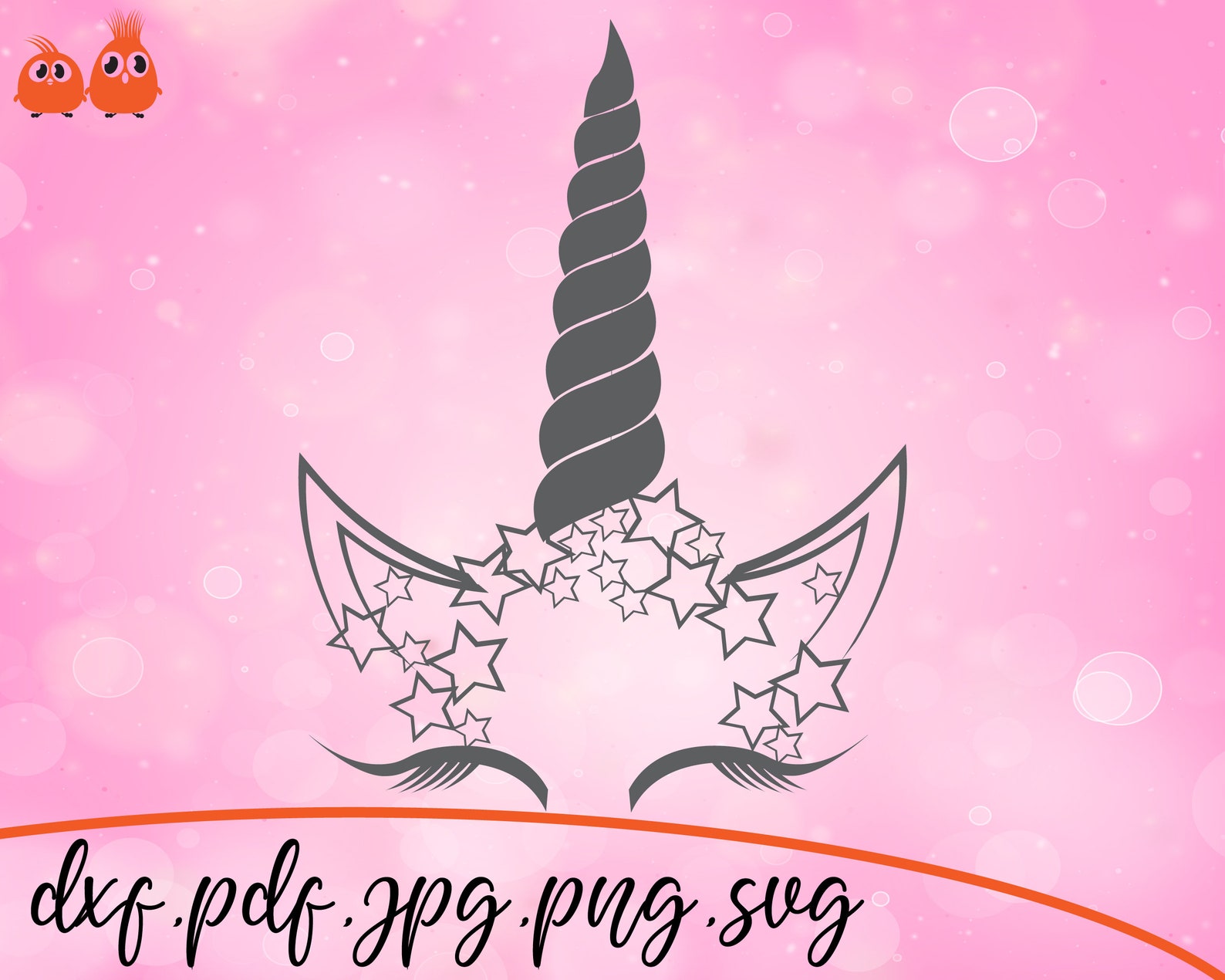 Unicorn SVG File, Unicorn DXF, Unicorn Cut File, Unicorn Cricut ...