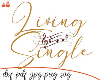 Living Single Svg - Etsy
