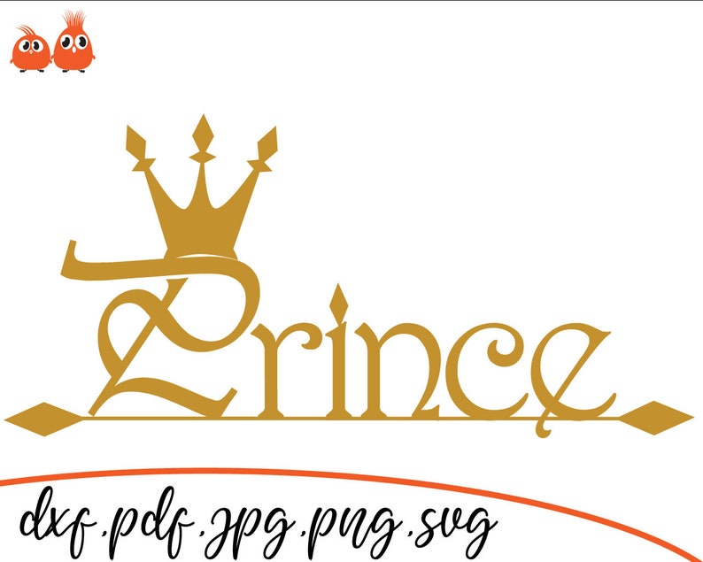 Prince SVG Cut File Cut Files Prince Cut Files for Kids | Etsy