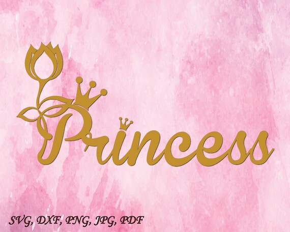 Princess SVG cut file Cut files Princess SVG files for | Etsy