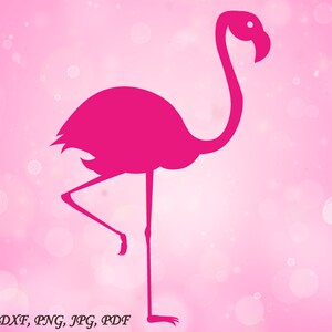Flamingo SVG File, Flamingo DXF, Flamingo Cut File, Flamingo Cricut ...