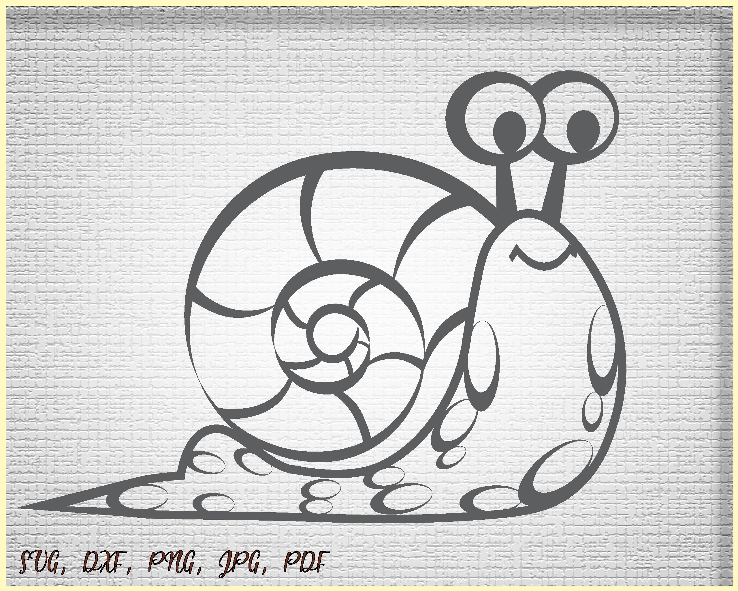 Snail SVG Cut File Cut File Snail Cut Files Snail SVG - Etsy