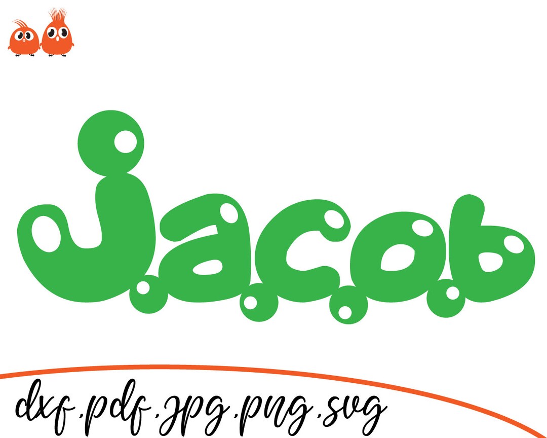 Jacob, Jacob Svg,beautyful Baby Names Svg, SVG Cut File, Cut Name, SVG ...