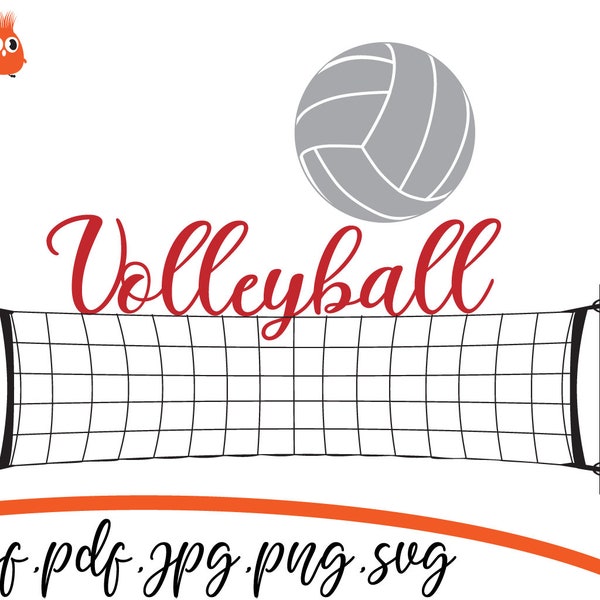 Volleyball Net Svg - Etsy