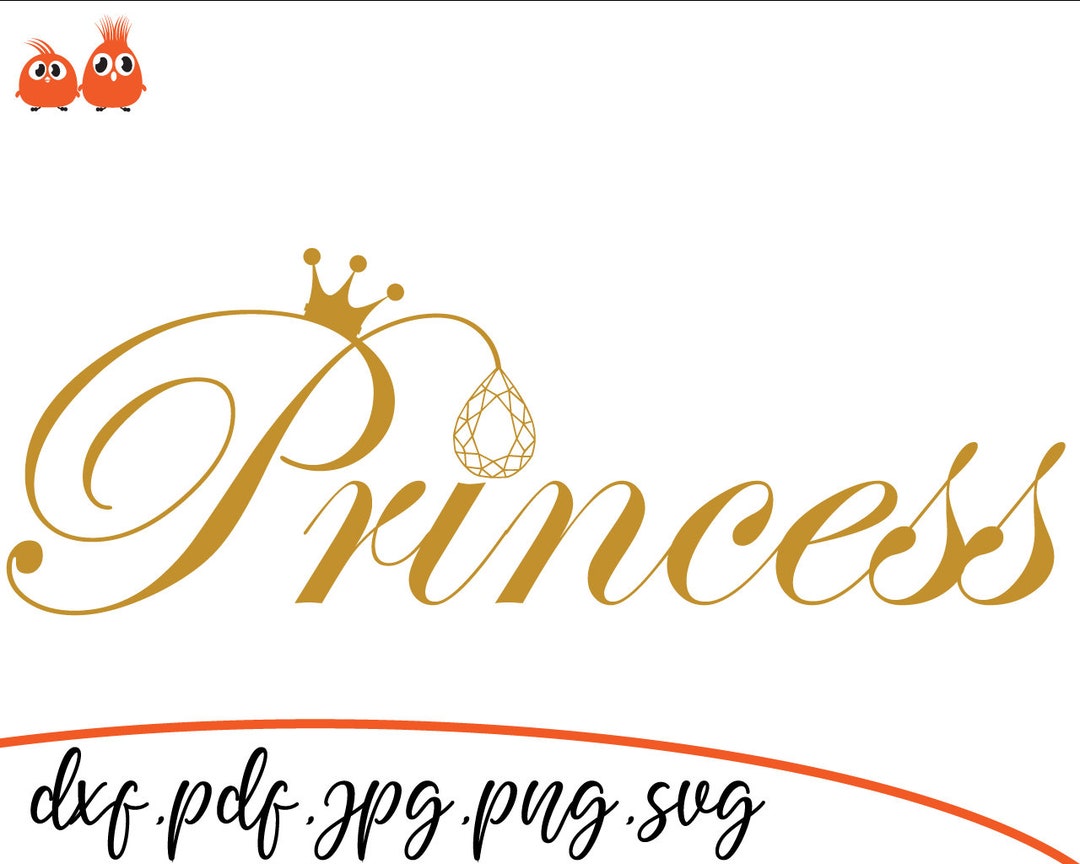 Princess, SVG Cut File, Cut Files Princess, SVG Files for Cricut - Etsy