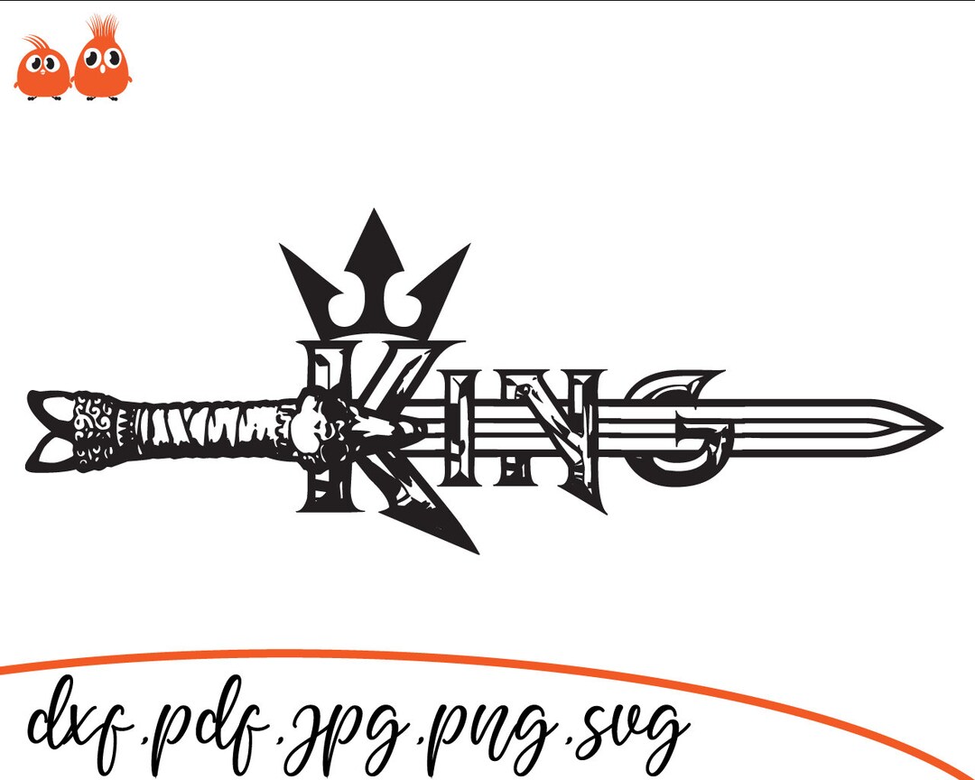 King, SVG Cut File, Cut Files King, SVG Files for Cricut - Etsy