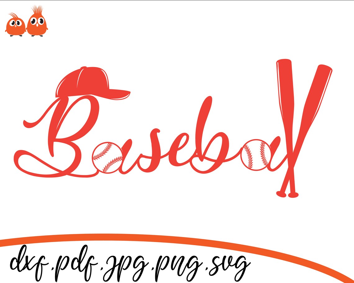 Baseball SVG File Baseball DXF Baseball Cut File Baseball - Etsy