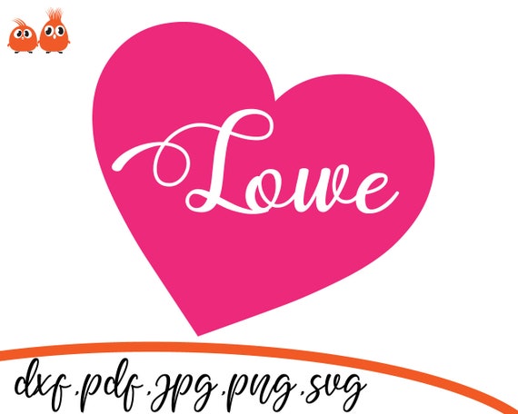 Love Hearts Svg Cut File Cut Files Hearts Cut Files For Etsy