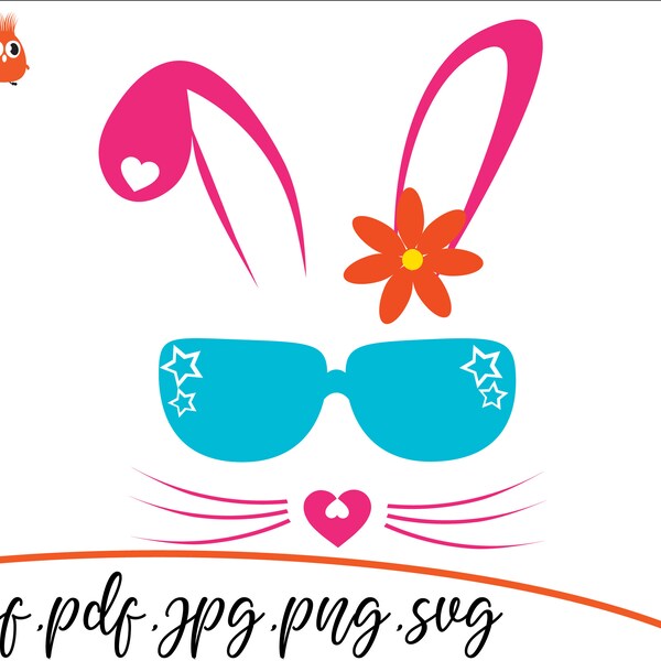 Bunny Svg - Etsy